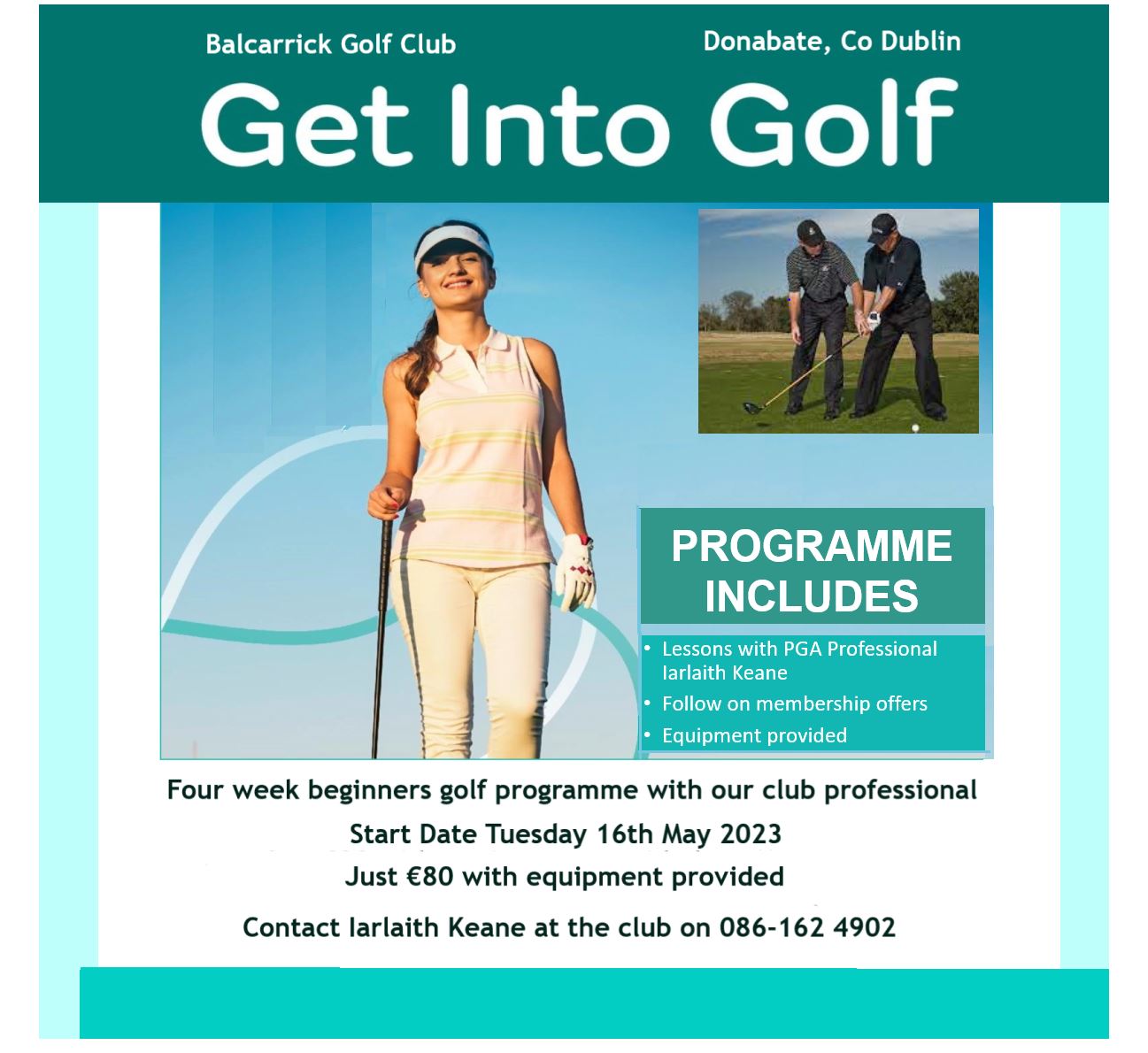 Get Into Golf Programme - Balcarrick Golf Club